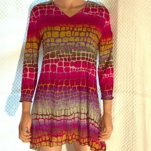 The Pyramid Collection | Tops | The Pyramid Collection Colorful Layered ...